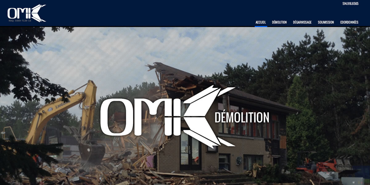 Démolition Longueuil | Omik